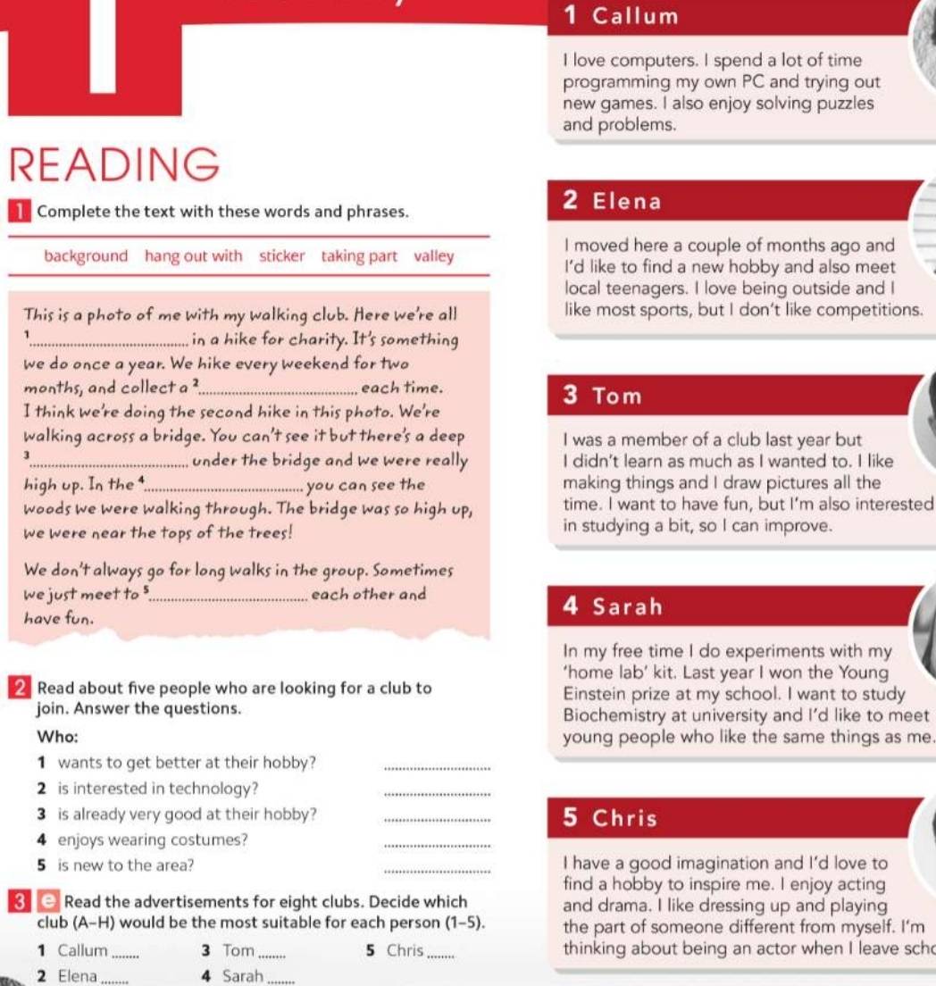 Resuelto:Callum I love computers. I spend a lot of time programming my ...