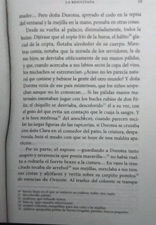Risolto:LA RESUCITADA 59 madre… Pero doña Dorotea, apoyado el codo en ...