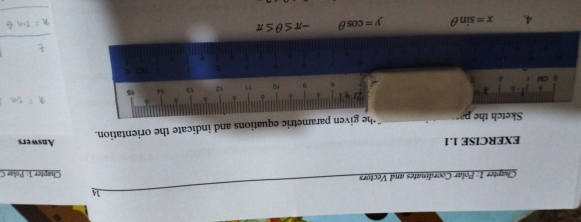 Selesai:Chapter 1: Polar Coordinates and Vectors Chapter 1: Polar C ...