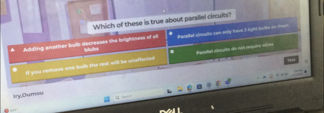 Solved: Which of these is true about parallel circuits? Adding another ...