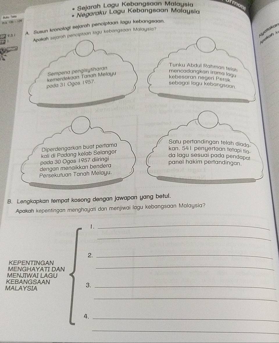 Selesai:Sejarah Lagu Kebangsaan Malaysia Urmatic Bulor Teks Negaraku ...