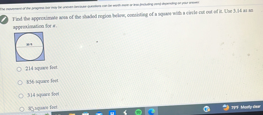 Solved: The movement of the progress bar may be uneven because ...