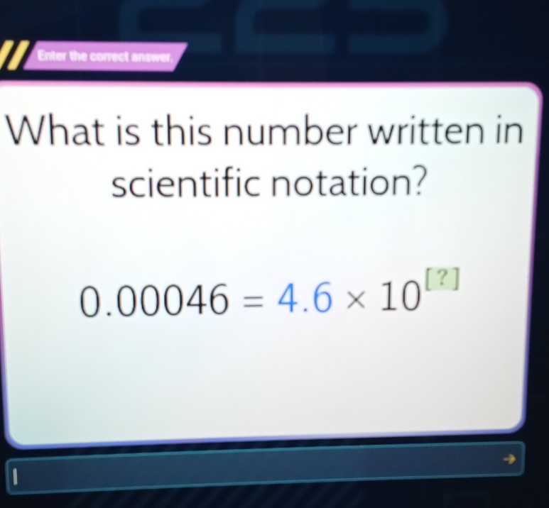 Solved: Enter the correct answer. What is this number written in ...