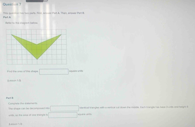 Solved: This question has two parts. First, answer Part A. Then, answer ...