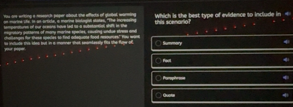 Solved: You are writing a research paper about the effects of global ...