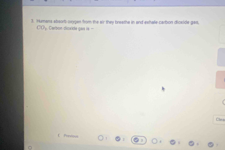 Solved: Humans absorb oxygen from the air they breathe in and exhale ...