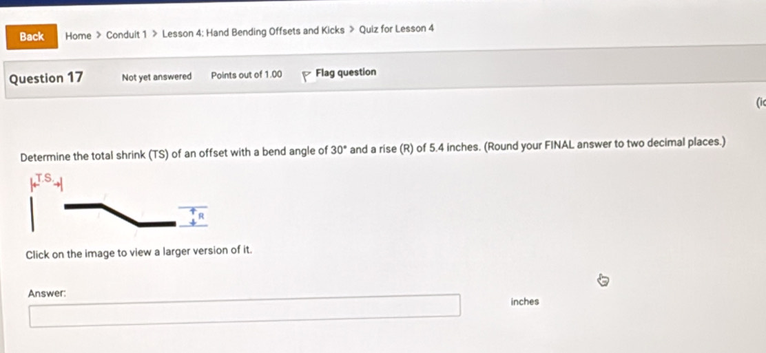 Solved: Back Home 》 Conduit 1 > Lesson 4: Hand Bending Offsets and ...