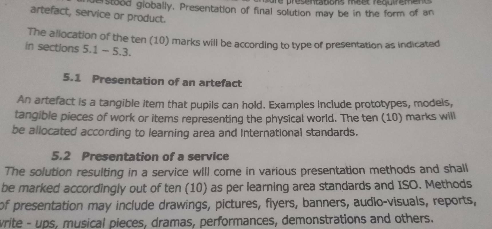 Résolu :sure présentations méet réquiremene derstood globally ...