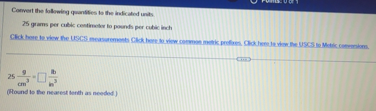 Solved: Convert the following quantities to the indicated units 25 ...