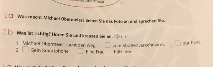 Gelöst:der Übermeier 1a Was macht Michael Obermeier? Sehen Sie das Foto ...