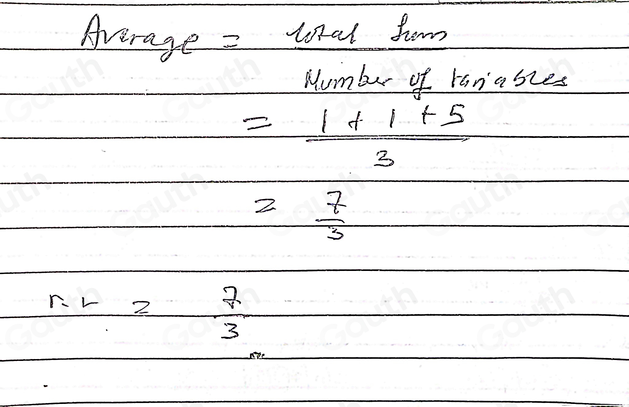 Solved: The random variable is the average of the numbers on the dice ...
