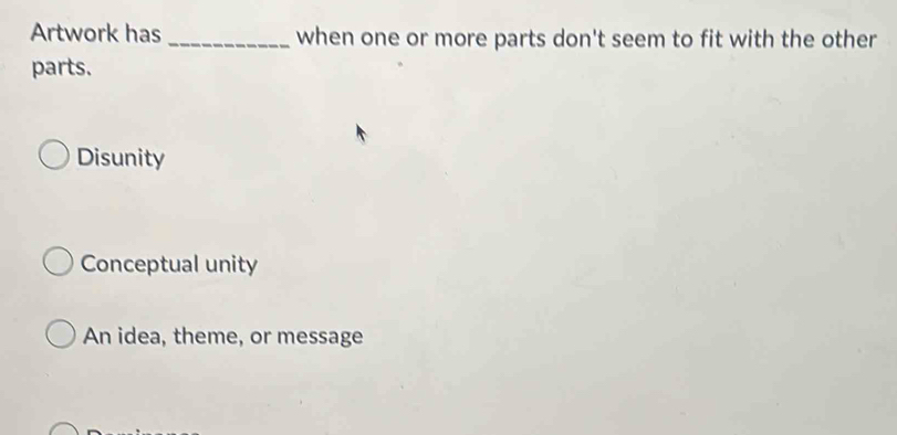 Solved: Artwork has_ when one or more parts don't seem to fit with the ...