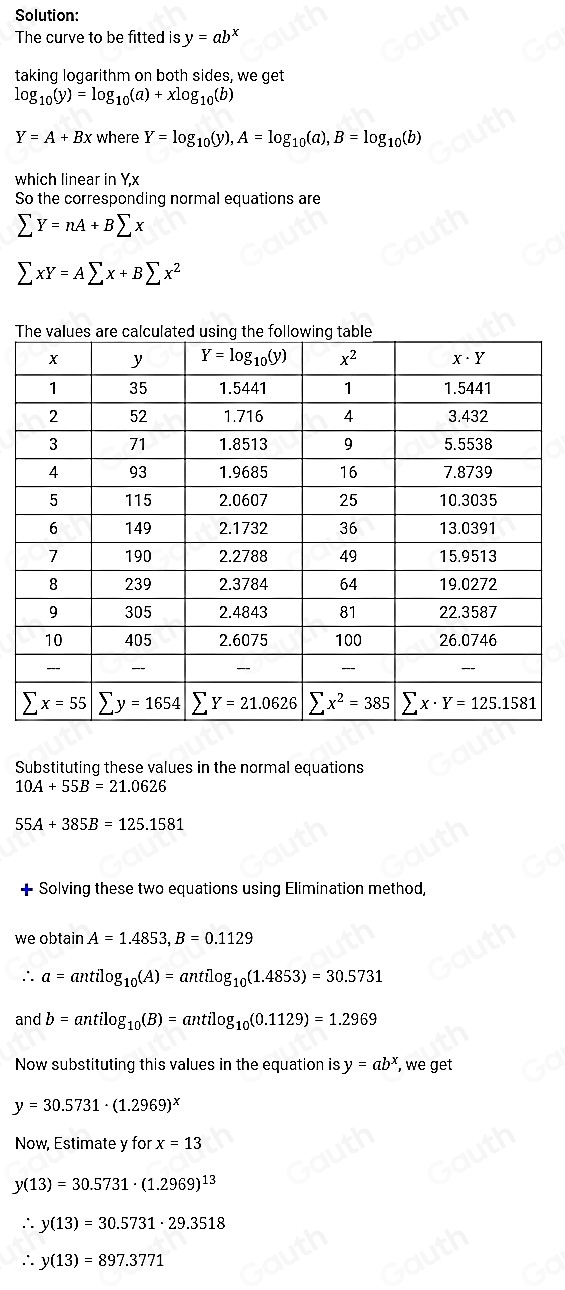 Solved: The table shows the number of new stores a smoothie chain opened over the past 10 years ...