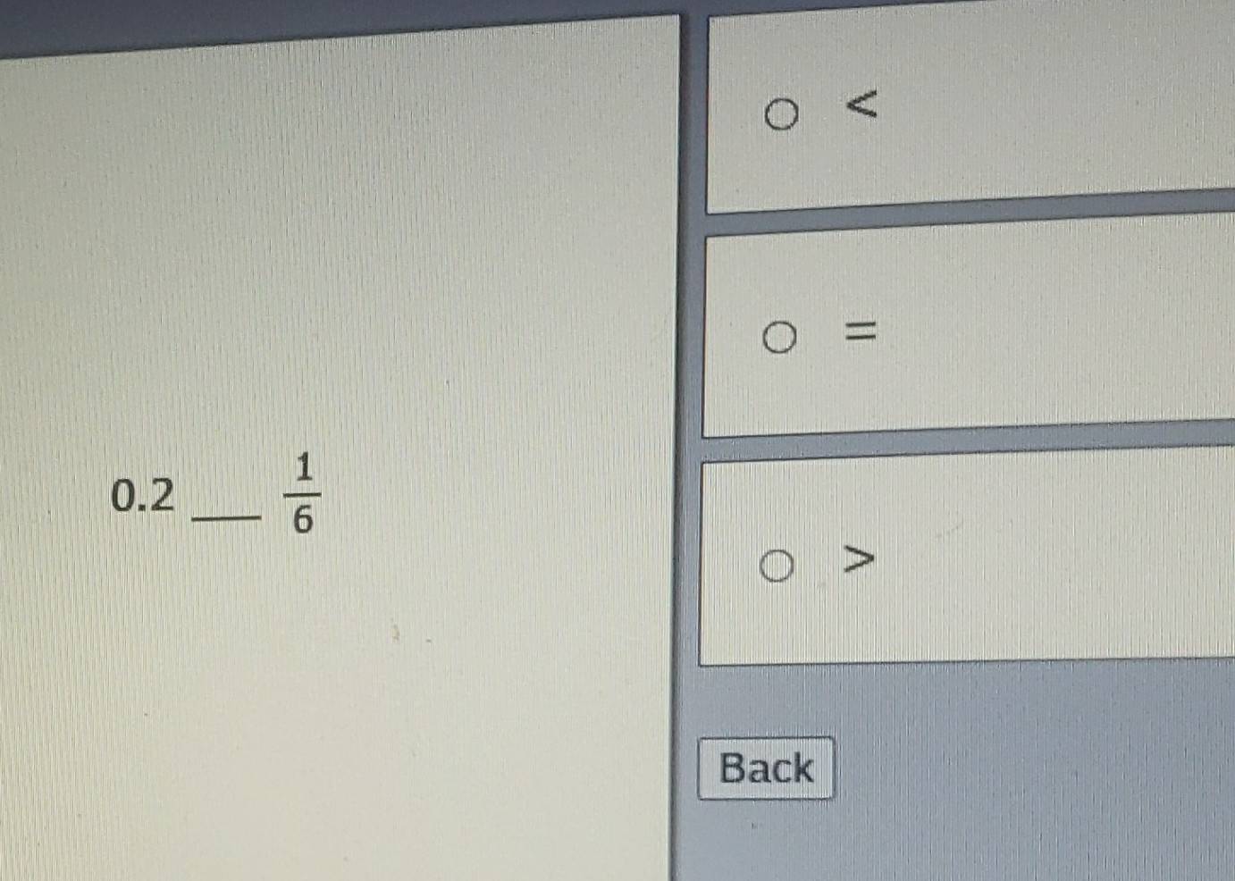 Solved: = 0.2 _ 1/6 Back [Math]
