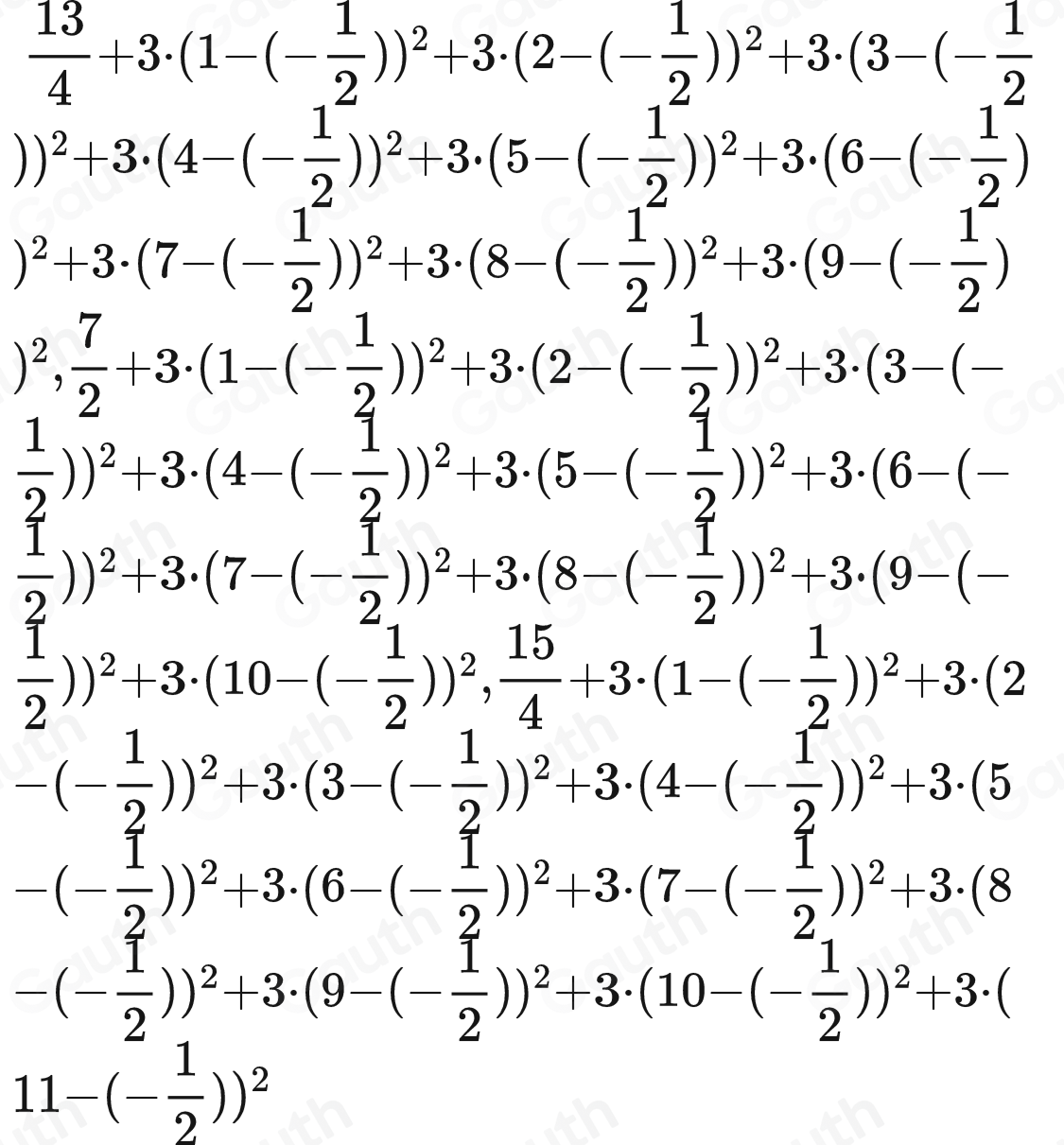 Solved: Write the next three terms for the given sequences and patterns ...