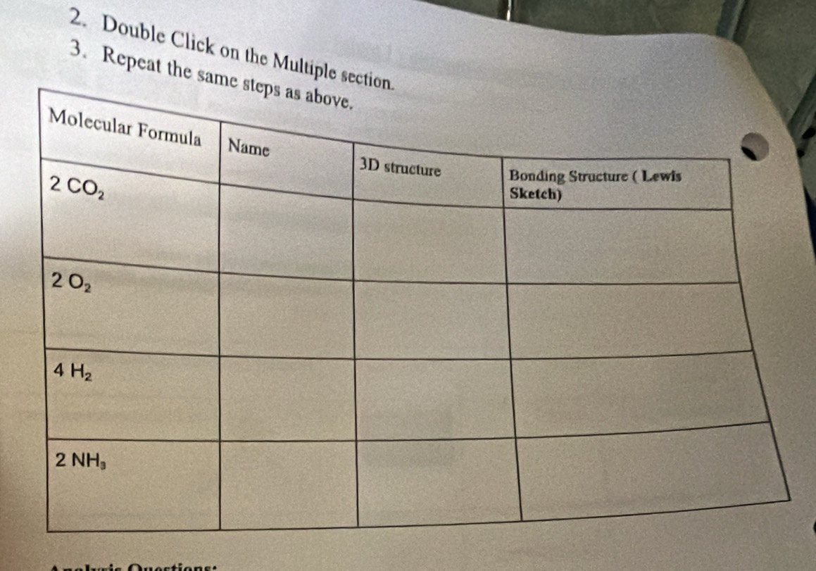 Solved: Double Click on the Multiple 3. Repeat the [Math]