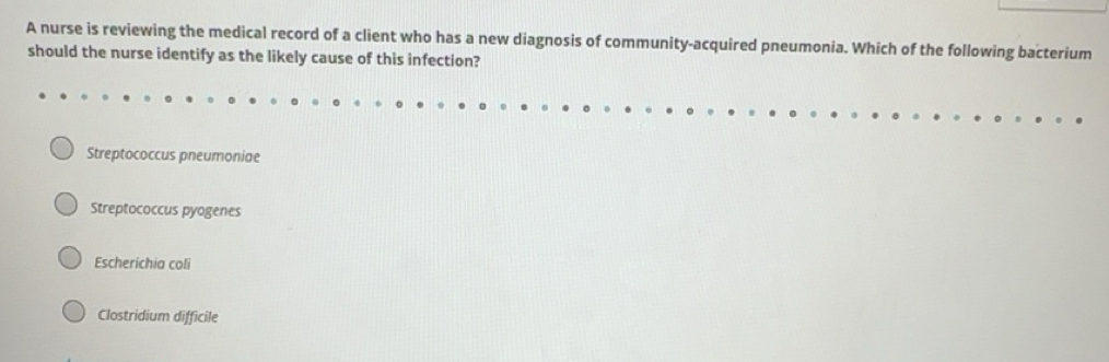 Solved: A nurse is reviewing the medical record of a client who has a ...
