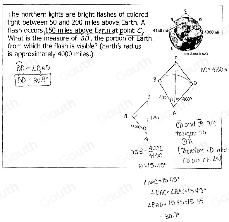 Solved: Example 4 ) Solve a real-world problem sCIENCE The Northern ...
