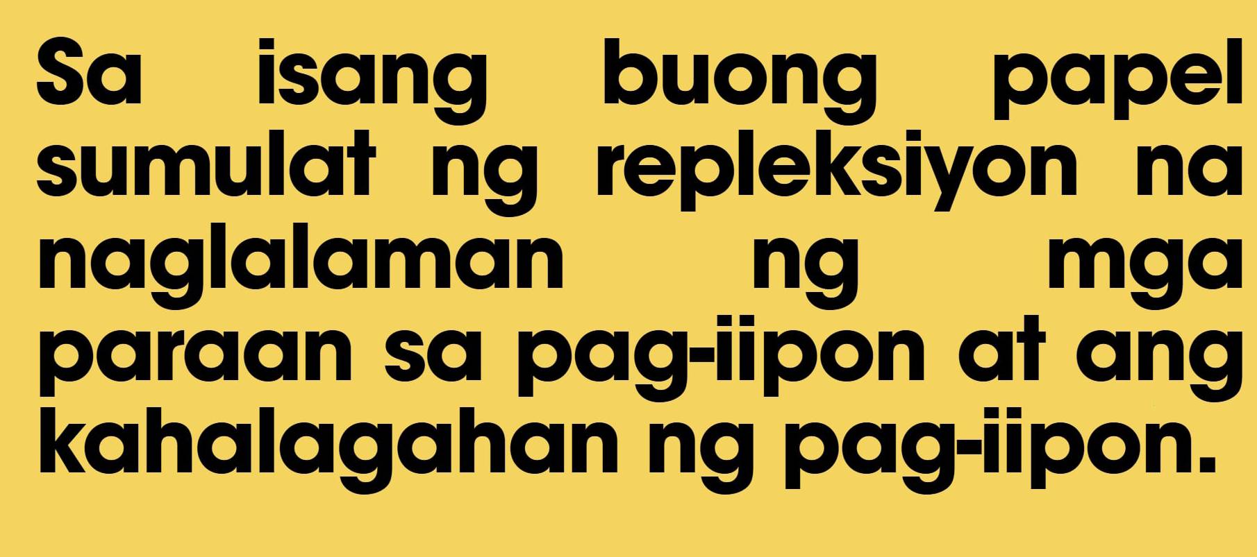 Solved: Sa isang buong papel sumulat ng repleksiyon na naglalaman ng ...