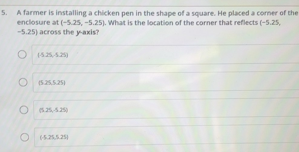 Solved: A farmer is installing a chicken pen in the shape of a square ...