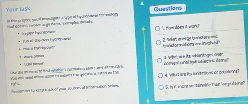 Solved: Your task Questions in this project, you'll investigate a type ...