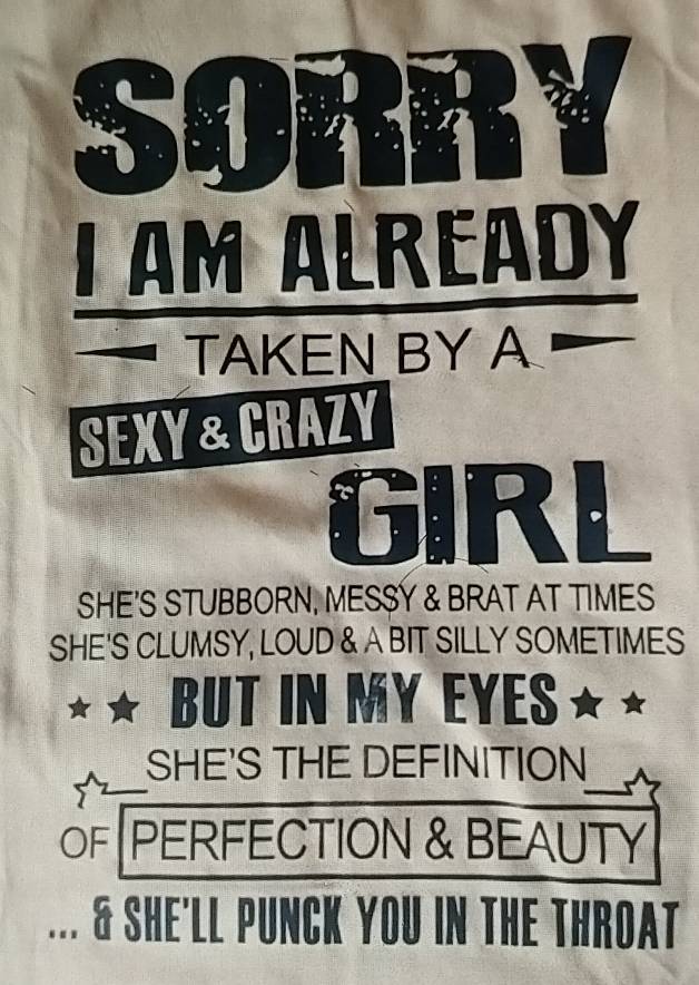 Resuelto:SORRY I am Already — | TAKEN BY A SEXY&CRAZY GIRL SHE'S ...