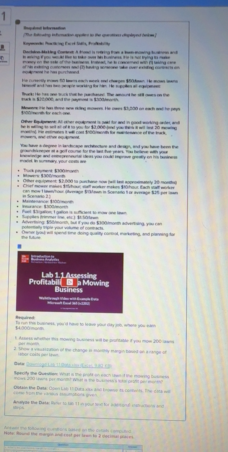 Solved: Required Infornaation [The following information applies to the ...