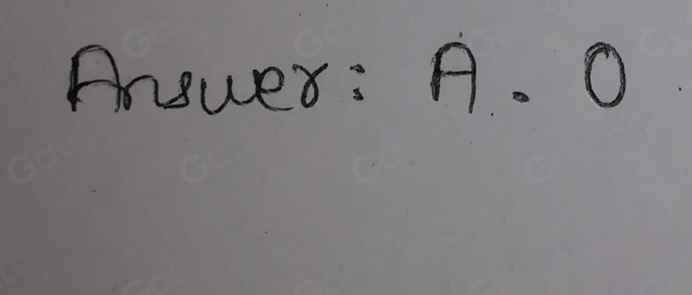 Solved: The expression 2(sin 30°)-tan 45° s equal to D. -1 A.O B.I C. 2 ...