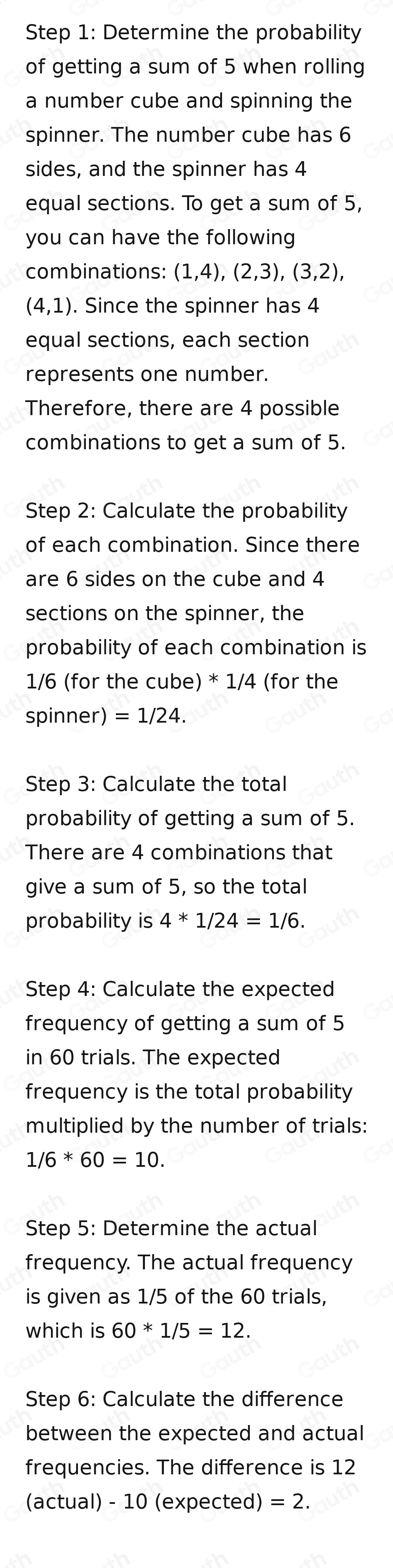 Solved: A number cube labeled 1 through 6 is rolled and the spinner shown is spun once. The ...