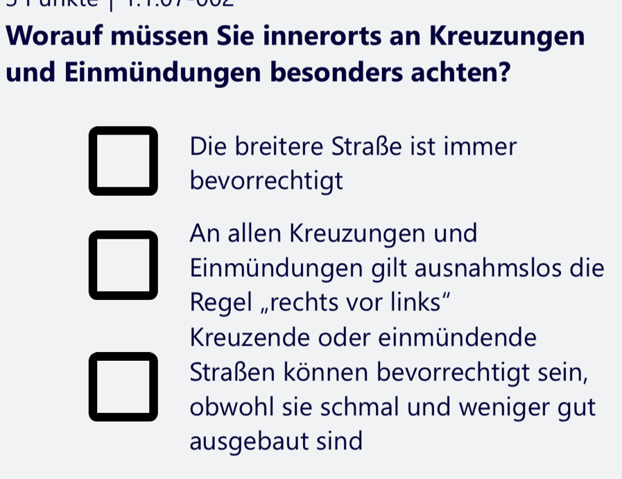 Erstaunlich Worauf Mussen Sie Innerorts An Kreuzungen Und Einmundungen Besonders Achten Bilder