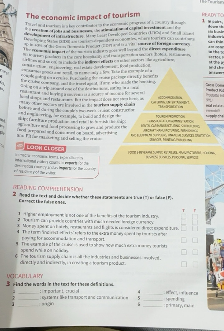 Risolto:The Tourism The economic impact of tourism READY TO Travel and ...