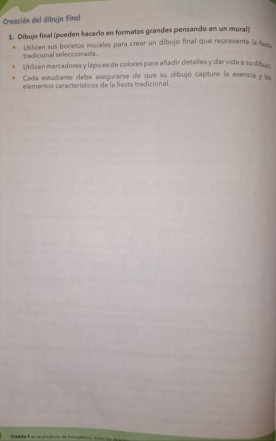 Resuelto:Creación del dibujo final 1. Dibujo final (pueden hacerlo en ...