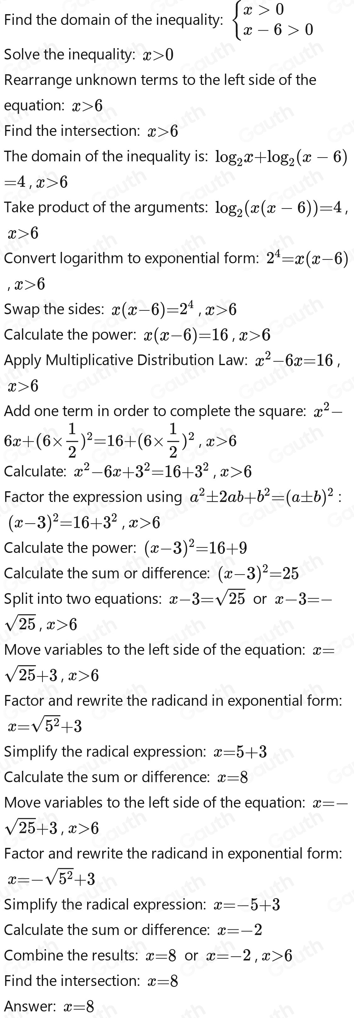 Solved: Which equation can you solve to find the potential solutions to ...