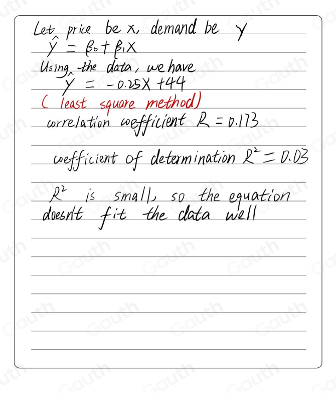 Solved: Example 9.10 Calculate the two regression equations of X on Y and Y on X from the data ...