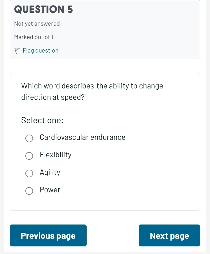 Solved: Not yet answered Marked out of 1 Flag question Which word ...