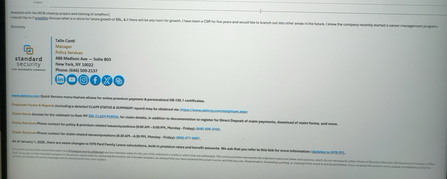Solved: Assisted with the WCB cleanup project and training of Jonathon ...