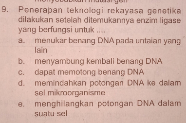 Telah dijawab:cbabkan matasr gen 9. Penerapan teknologi rekayasa ...