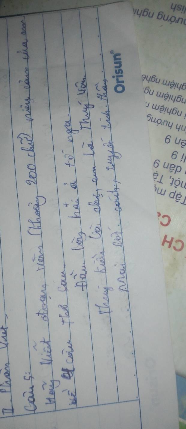 Giải quyết:Pran Yaut. Gai s: Hen that stogng van Chieag zoo chu) nàu ...