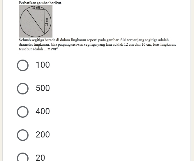 Telah dijawab:Perhatikan gambar berikut. Sebuah segitiga berada di ...