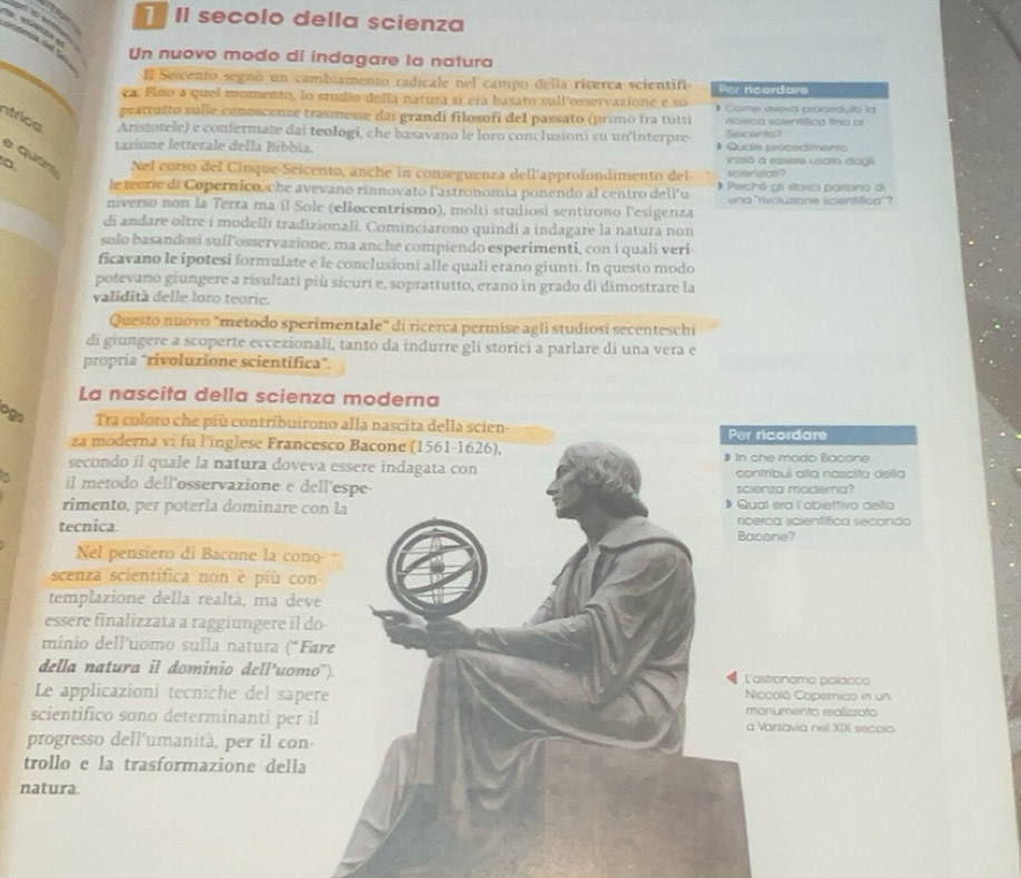 Risolto:Il secolo della scienza ntma on to Un nuovo modo di indagare la ...