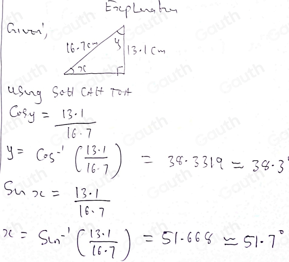 Solved: Sparx Lola La... MENU Bookwork code: H25 Work out the size of ...