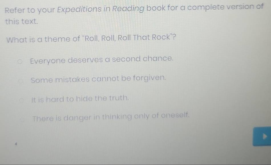 Solved: Refer to your Expeditions in Reading book for a complete ...