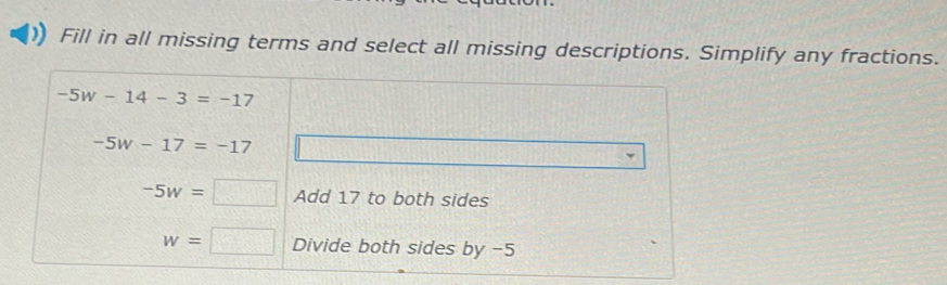 Solved: Fill in all missing terms and select all missing descriptions ...