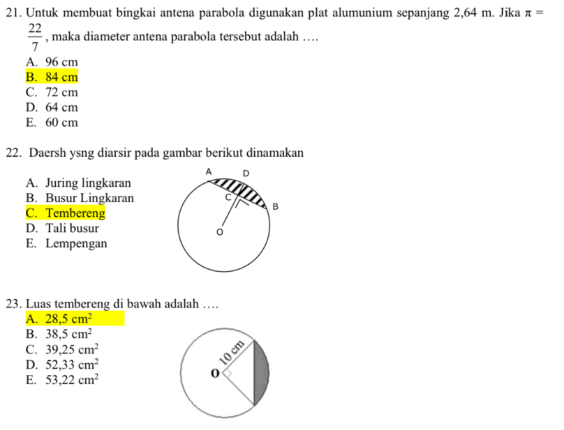 Telah dijawab:Untuk membuat bingkai antena parabola digunakan plat ...