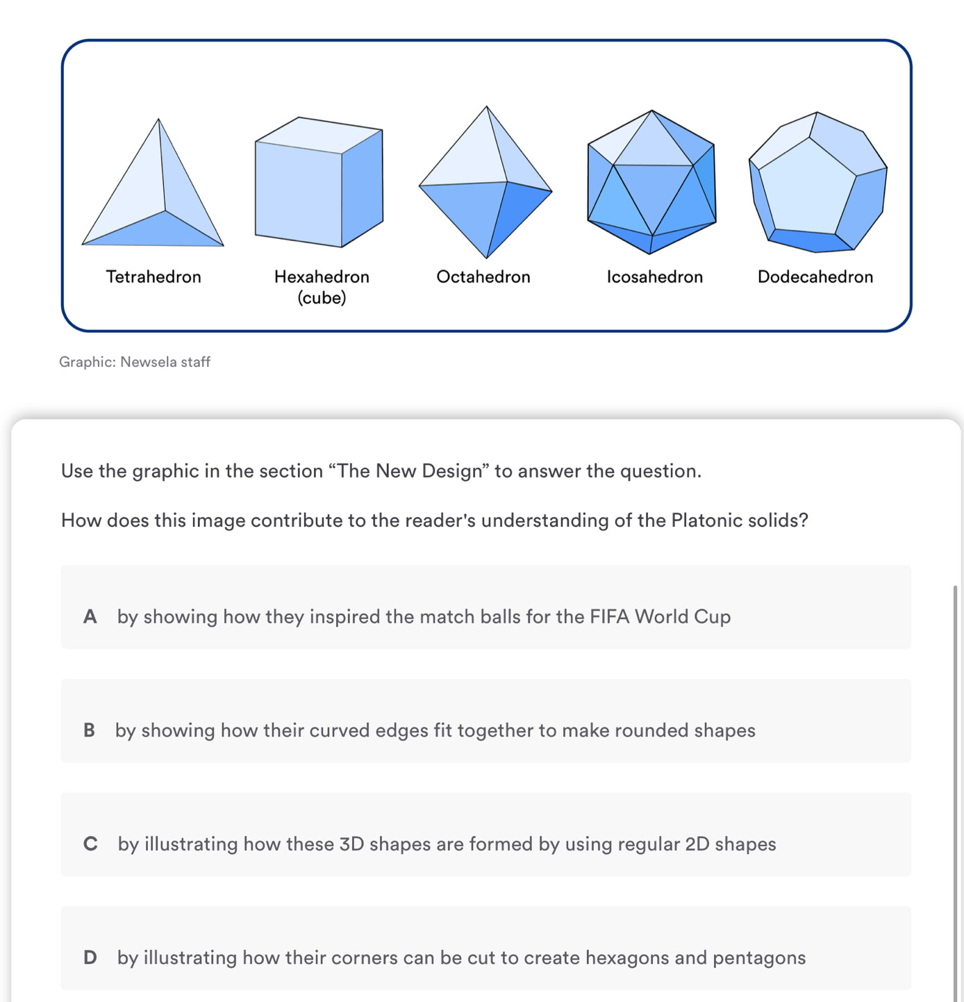 Solved: Tetrahedron Hexahedron Octahedron Icosahedron Dodecahedron ...