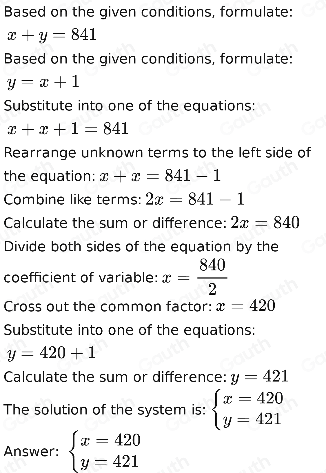 Solved: Find the numbers. The sum of the squares of two consecutive ...