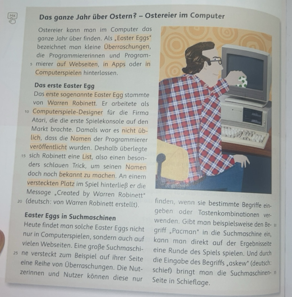 Gelöst:MK Das ganze Jahr über Ostern? - Ostereier im Computer Ostereier ...