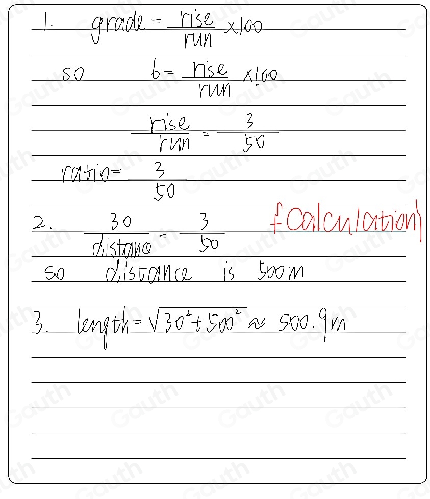Solved: The rate at which highways slope is often called the grade, and ...