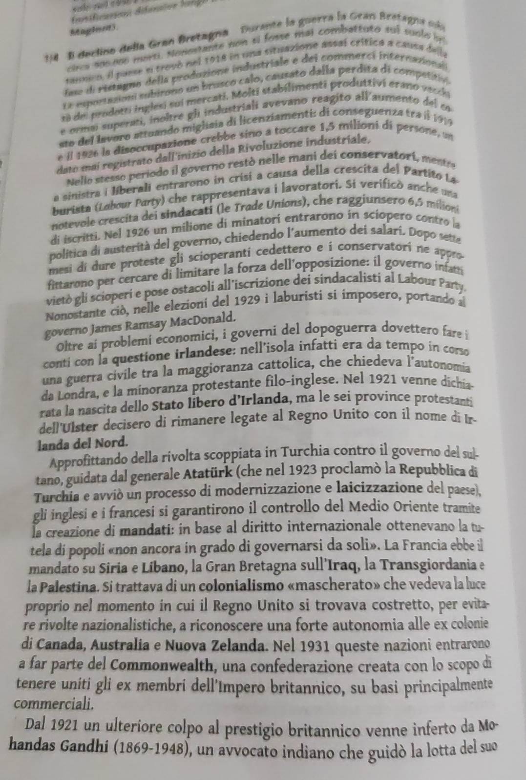 Risolto:ffcanon difantor log Maginn3. 1 4 Il declino della Gran ...