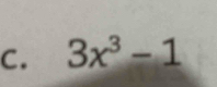 Solved: 3x^3-1 [Math]